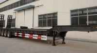China TITAN VEHICLE widely used low bed trailer 4 axle heavy duty low loader for sale for sale