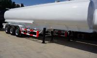 China 3 axle 60000 liters fuel transportation tanker trailer for sale for sale