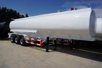 China 3 axle 60000 liters fuel transportation tanker trailer for sale for sale