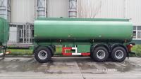 China 2 axles 33000 liter fuel transportation tanker trailer for sale for sale