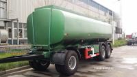 China 2 axles 33000 liter fuel transportation tanker trailer for sale for sale