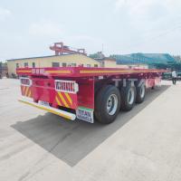 China 40 Foot Flat Bed Trailers for Sale Near Me for sale