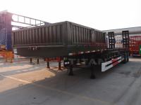 China 2 axles 40 tons flat deck low bed trailer low loader semi trailer for sale for sale