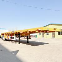China TITAN 2 Axle 40 Ft Titan Flatbed Trailers for Sale for sale