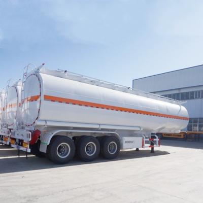China TITAN 3 Axle 42000L Diesel Fuel Tank Trailer | Diesel Fuel Tankers for Sale for sale