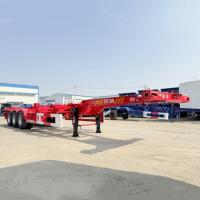 China TITAN 3 Axle New 40 Ft Container Chassis for Sale for sale