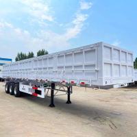 China TITAN 3 Axle 12M 45 Cube Side Tipper Trailer for Sale | New 34 Ton Side Tipper Trailers for Sale for sale