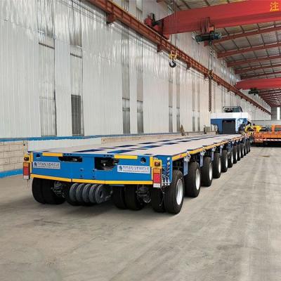 China TITAN Goldhofer Modular Trailer | Hydraulic Multi Axle Trailer for sale