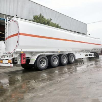 China TITAN 4 Axle 70000 Liters Crude Palm Diesel Oil Tanker Price for sale
