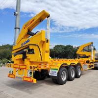 China TITAN 45 Tons 40 Ft Container Side Loader Trailer for Sale for sale