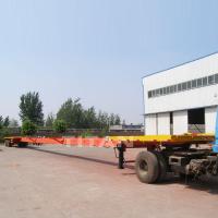 China 42m Telescopic Blade Trailer Extendable Telescopic Blade Trailer for Wind Blade for sale