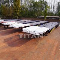 China 56m Wind Blade Trailer TITAN Wind Turbine Blade Trailer for Windmill Turbine Blade Transport for sale
