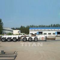 China Super Interlink Skeleton Chassis Trailer high quality trailer for sale titan high quality for sale