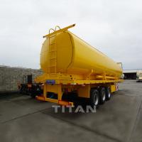 China 42000 litres diesel tank fuel trailers for sale for sale