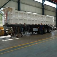 China Tipping trailer TITAN high quality dump container semi-trailer for sale for sale