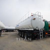 China oil tankers truck for sale liquid tanker TITAN high quality tank trailer for sale for sale