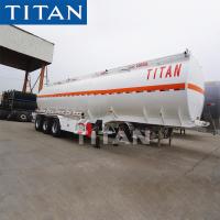 China 40CBM/47000 Liter Fuel Tank Trailer  Oil Tanker Semi Trailer for sale