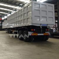 China Hot sale Heavy Duty 2/ 3/4 Axles Dump Semi Trailer tipper trailer for sale
