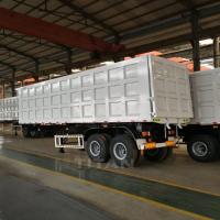China Hot sale Heavy Duty 2/ 3/4 Axles Dump Semi Trailer tipper trailer for sale
