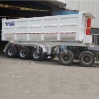 China 50/60 ton 3 axle u shape 20 /30 cubic tipper trailer dump semi trailer for sale