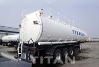 China 3 axle diesel fuel trailer 45,000/47000 liters Fuel Tanker Trailer for sale