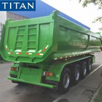 China TITAN 30/35 Cubic Meters Dumper tractor tipper semi trailer for sale for sale