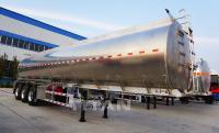 China TITAN 35-40cbm aluminum box propane oil tanker truck trailer for sale for sale