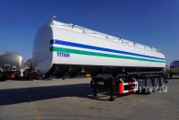 China 3 Axles 45000 liters 5 compartments diesel fuel tank trailer for oil transportation for sale