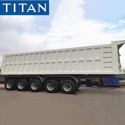 China 5 Axle 35cbm New Rear Tractor Dump Truck for Sale for sale
