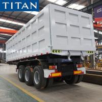 China 3 Axle 80 Tons Heavy Duty Tipper Dump Truck Trailers for Sale for sale