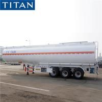 China Tri Axle 40000 Liters Fuel Transport Oil Tanker Truck Trailer for sale