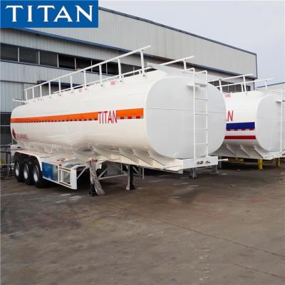 China Used & New Tri Axle Petrol Fuel Tanker Semi Trailer Manufacturers for sale