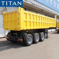 China Used and New Tri Axle Tractor Tipper Dump Truck Trailers for Sale for sale