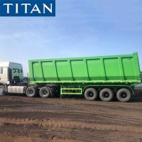 China Hydraulic 100 Ton End Tipper Dump Trailer for Sale in Nigeria for sale