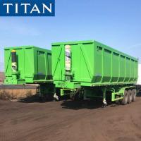 China Hydraulic 100 Ton End Tipper Dump Trailer for Sale in Nigeria for sale