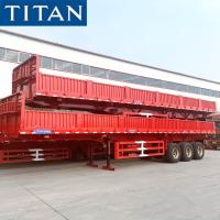 China ​ ​​40 ton side wall trailer sideboard open top semi trailer for sale for sale