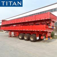 China ​ ​​40 ton side wall trailer sideboard open top semi trailer for sale for sale