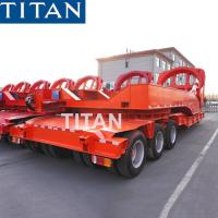 China Types of Wind Blade Windmill Turbine Tower Transporter Trailers for sale