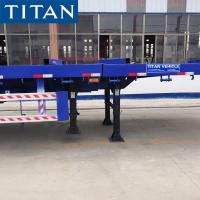 China 3 Axle Extendable Flatbed Trailer 24M Telescopic Trailers for Sale for sale