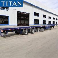China 4 Axle Extendable Trailer 58M Wind Blade Turbine Transport Telescopic Trailer for sale
