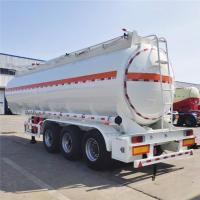 China Tri Axle 45000 Liters Aluminum Tanker Trailer for Sale with Best Price for sale