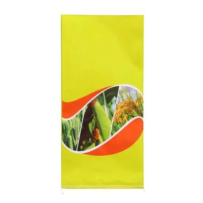 China Waterproof PP Woven Bag with Gravure Printing and Customized Size for Grain Packaging for sale