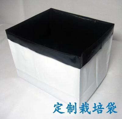 China Irregular Shapes Substrate Bags With Black Inside White Outside For Seedling Raising And Planting for sale