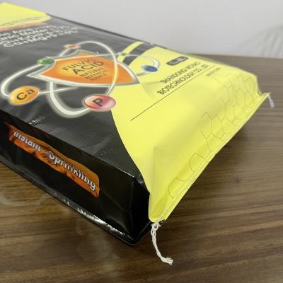 China 50 Pounds BOPP Laminated High Strength Waterproof PP Woven Bags Customizable Size and Printing for sale