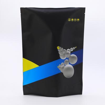 China Oxygen-proof Moisture Resistant Custom Printed Stand Up Pouch with Zipper for Food Packaging for sale