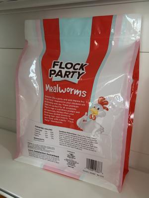 China Laminated Stand Up Zipper Bag with Food-Grade Materials and Logo Printing for Retail Packaging for sale