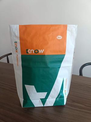China Waterproof PP Woven Bags with Customizable Color Options and Heat Sealed Or Stitched Closure for Bulk Material Handling for sale