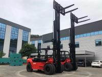 China 12 Ton Diesel Forklift With Lifting Height 6m for sale
