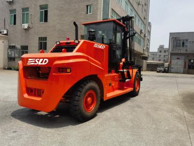 China High Capacity Heavy Lift Forklift With 1800mm Fork Length 600mm Load Center And Speed 0-20 Km/h for sale