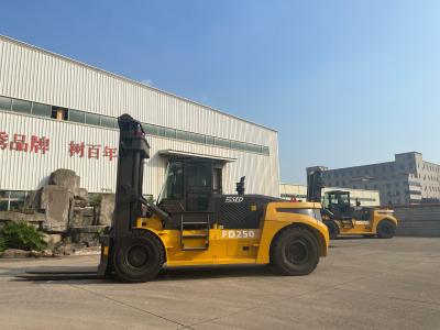China Front Or Rear Wheel Steering Type Container Forklift with Side Shift Capability for sale